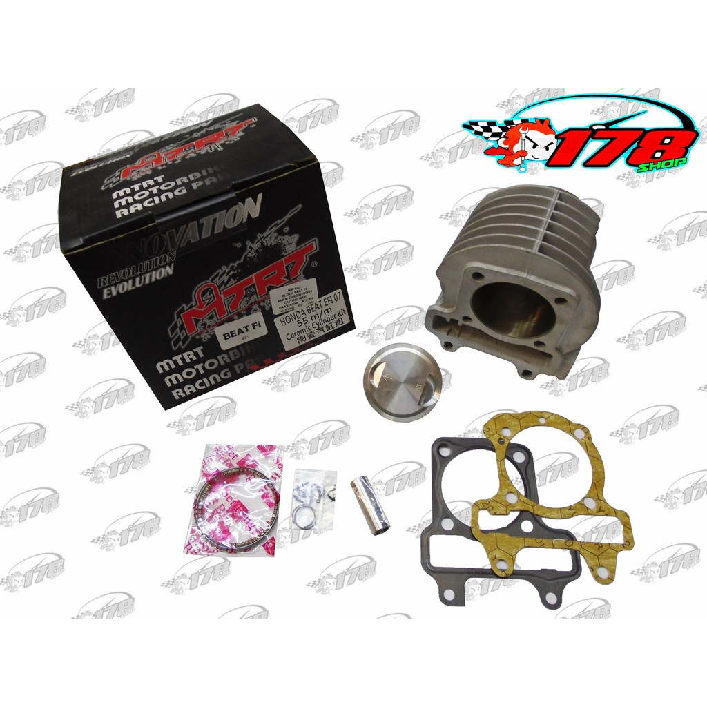 MTRT honda beat fi chromebore block 55MM | Shopee Philippines