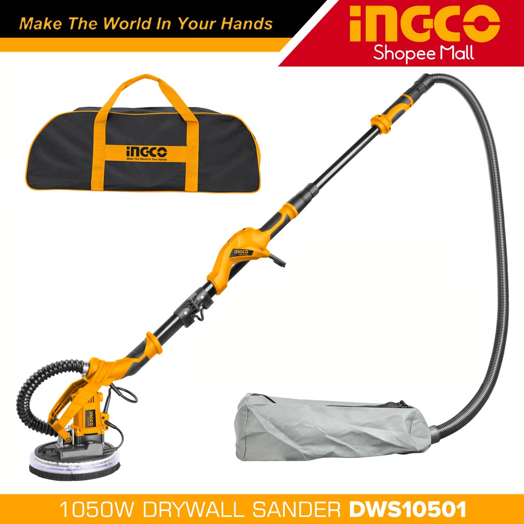 Ingco DWS10501 Electric Drywall Sander 1050W 225mm with Carrying Bag _P ...