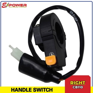 Honda CB110 E-Power Motorcycle Handle Control Switch (Left / Right ...