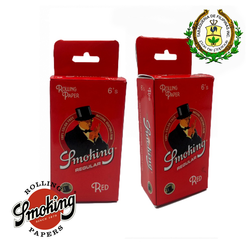 Tabaqueria Cigar / Smoking Rolling Paper Red Carton 6's | Shopee ...