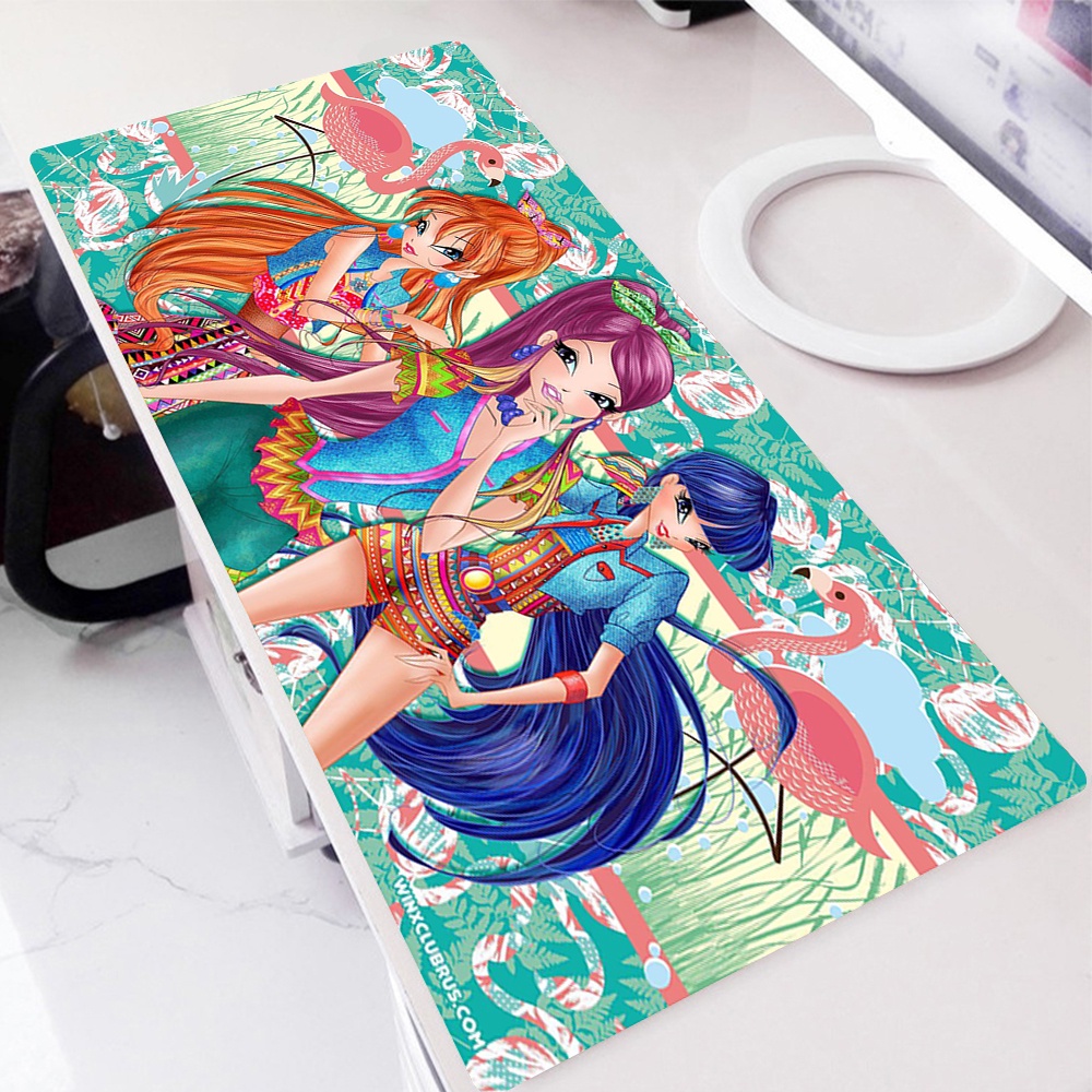 Girl Winx Clubs Carpet Mouse Gamer Anime Mats for Pc Gaming Room ...