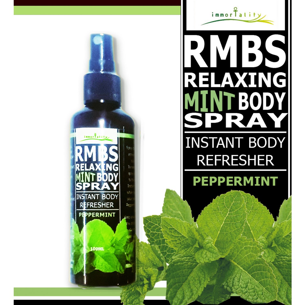 Relaxing Mint Body Spray, Instant Body Refresher, aircon perfume, car ...