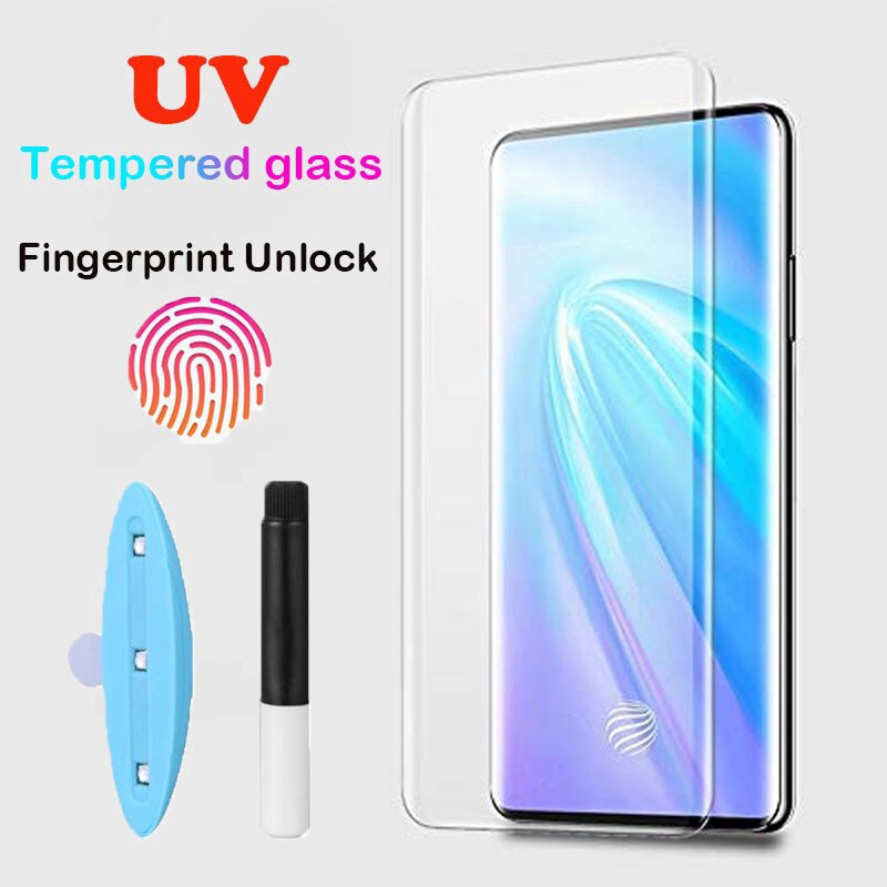 UV VIVO V40 Pro 5G V30 V30e V29 V27 V25 3D Glue Tempered Glass Screen Protector | Shopee Philippines