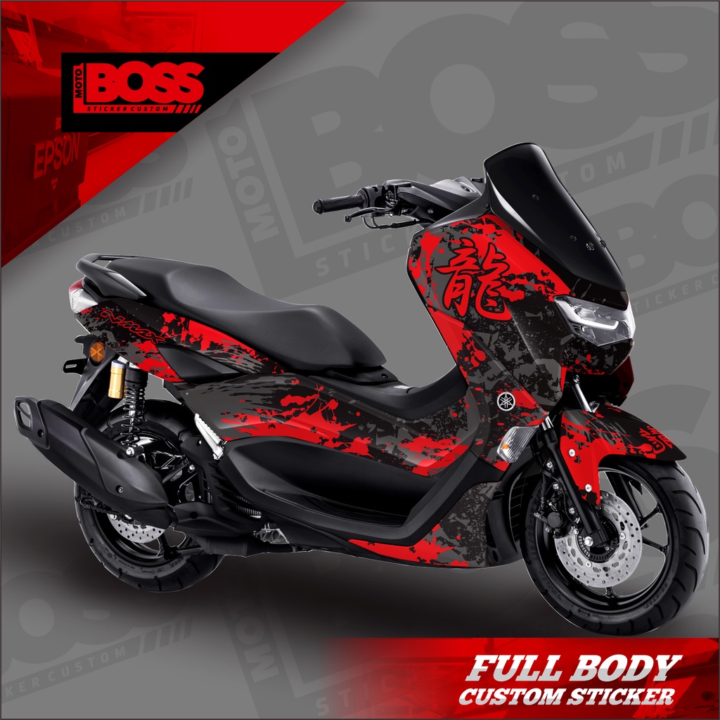 New Nmax 2020 2021 Full Body Sticker Decal for Yamaha Nmax 2022 ...