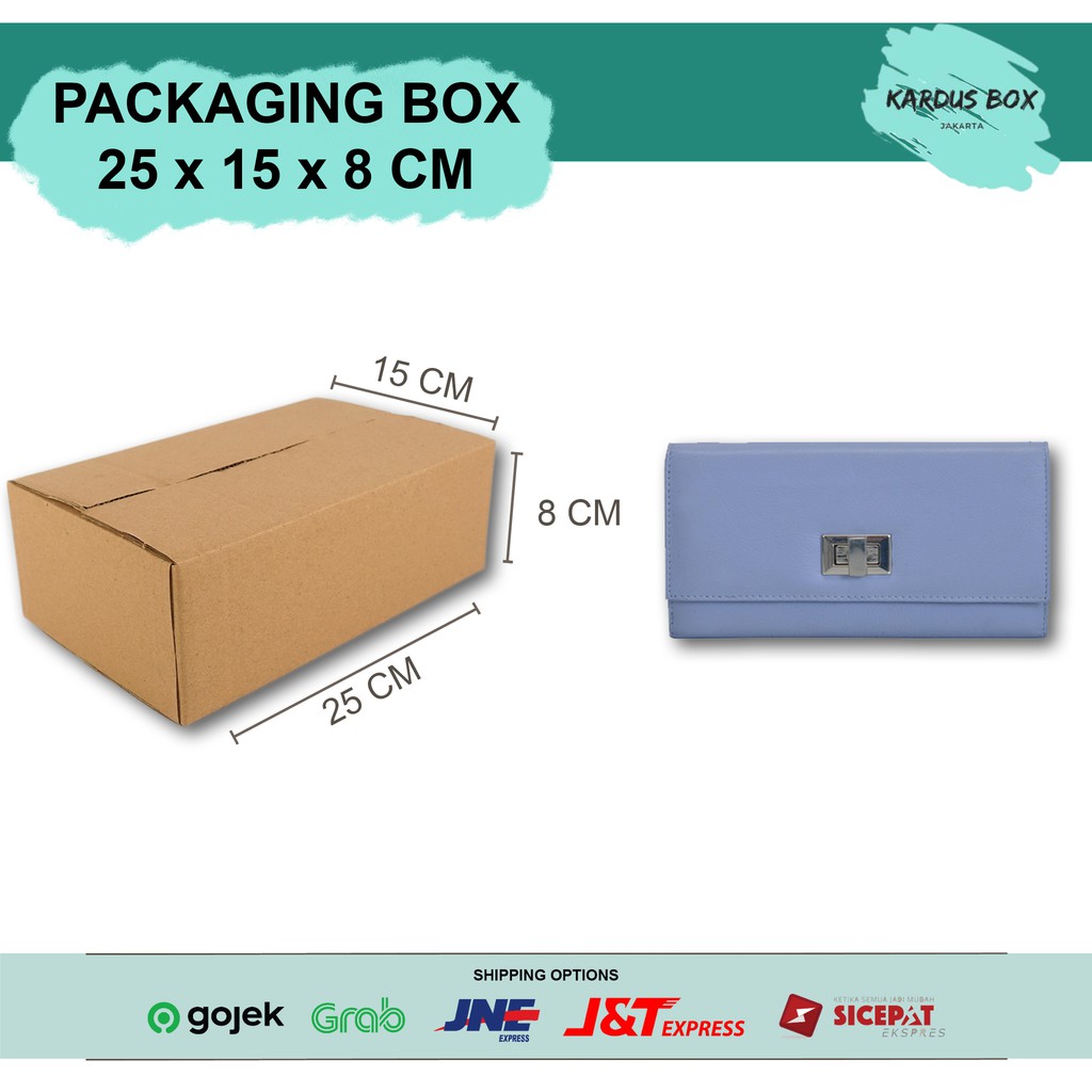 Cardboard / Box / Carton Plain Packing 25x15 X 8 cm | Shopee Philippines
