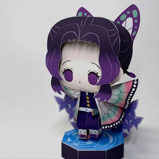 Anime paper model Kochou Shinobu (The Breath of Insects/Mushi no kokyū ...