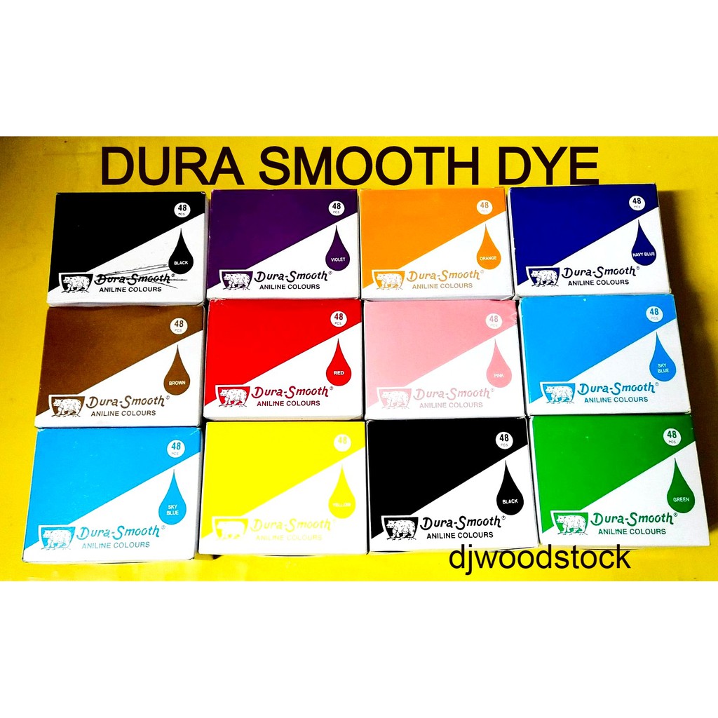 DURA SMOOTH DYE, JOBUS, 10 COLORS TO CHOOSE FROM | SOLD PER PIECE ...