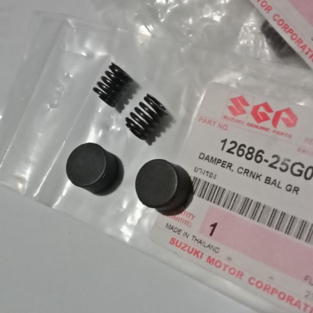 Damper crank balancer set w/ spring,pin guide Raider 150 carb type/R150 ...