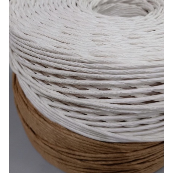 10 Yards Craft Paper Twine (White, Brown, Black) | Shopee Philippines