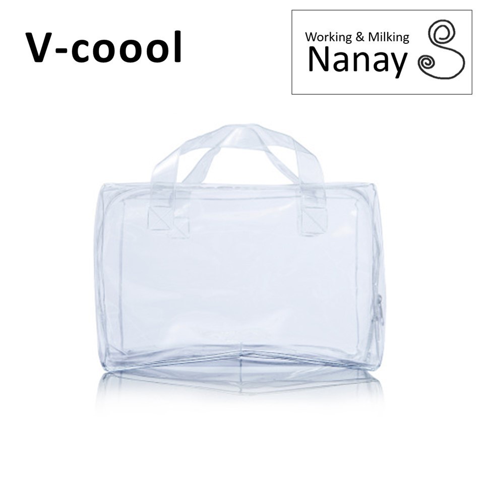 V-coool Transparent Clear Waterproof Zipper Hand Bag for Thermal ...