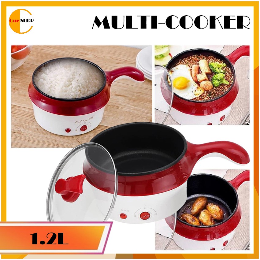 1.2L Multi Cooker Stainless Steel Grade (NO SPECIFIC COLOR) | Shopee ...