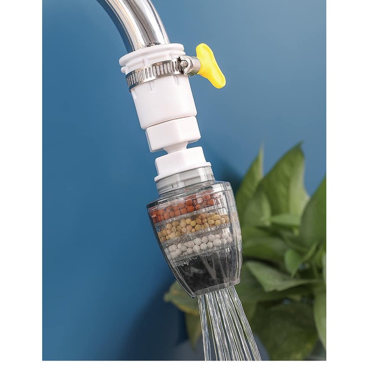 360 Degree Swivel Faucet Water Saving Kitchen Tap Head High Pressure ...