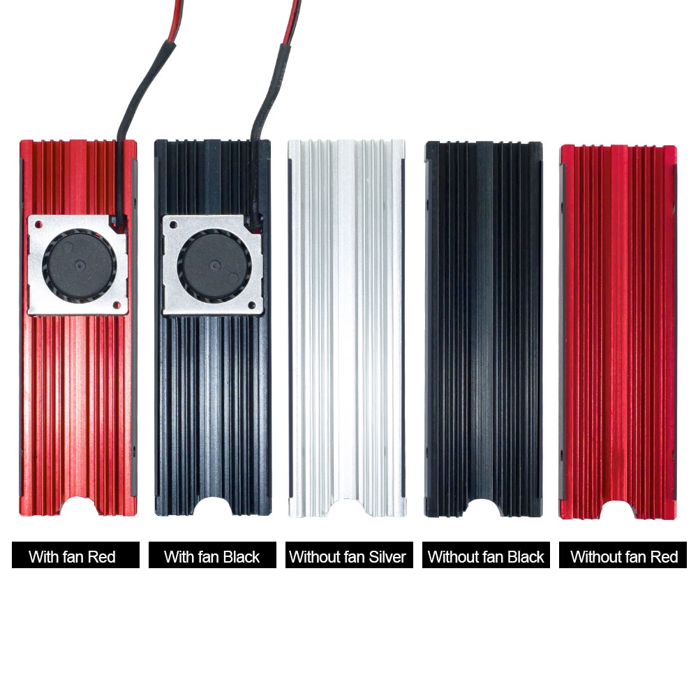 M.2 Heatsink NVMEAluminum 2280 SSD Heat Sink Support Single Double ...