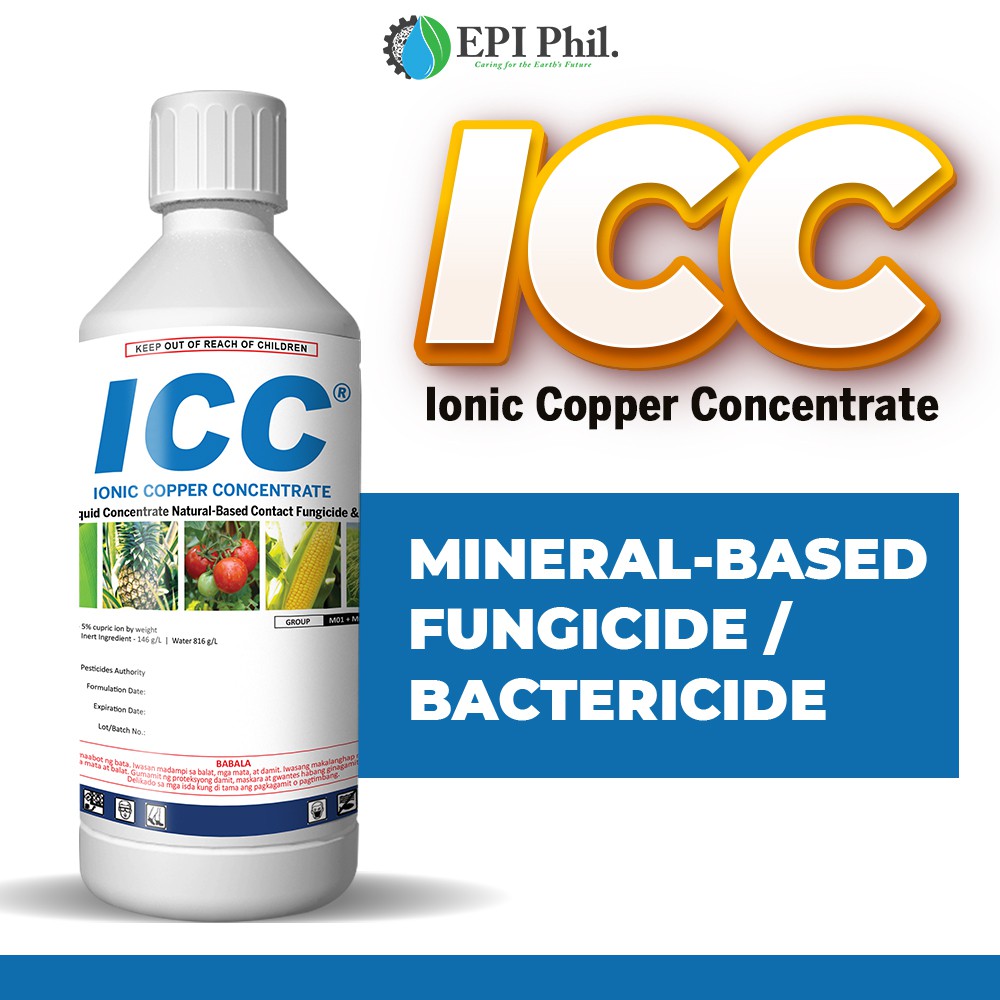 ICC Ionic Copper Concentrate Mineral Based Fungicide/Bactericide ...