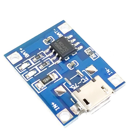 Allan 1pc 5V 1A Micro USB 18650 type-c Lithium Battery Charging Board ...