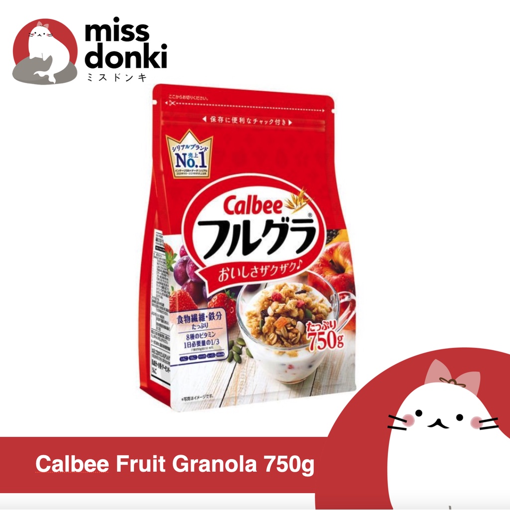 Japan Calbee Fruit Granola 750g / 800g | Shopee Philippines