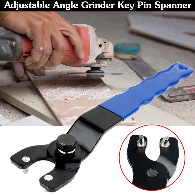 Adjustable Angle Grinder Key Pin Spanner Cutting Machine Wrench Repair ...