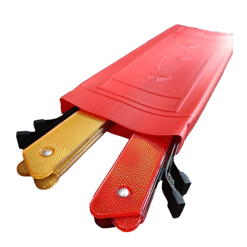 Vehicles Early Warning Device Light Duty with RED CASE (Amber and Red ...