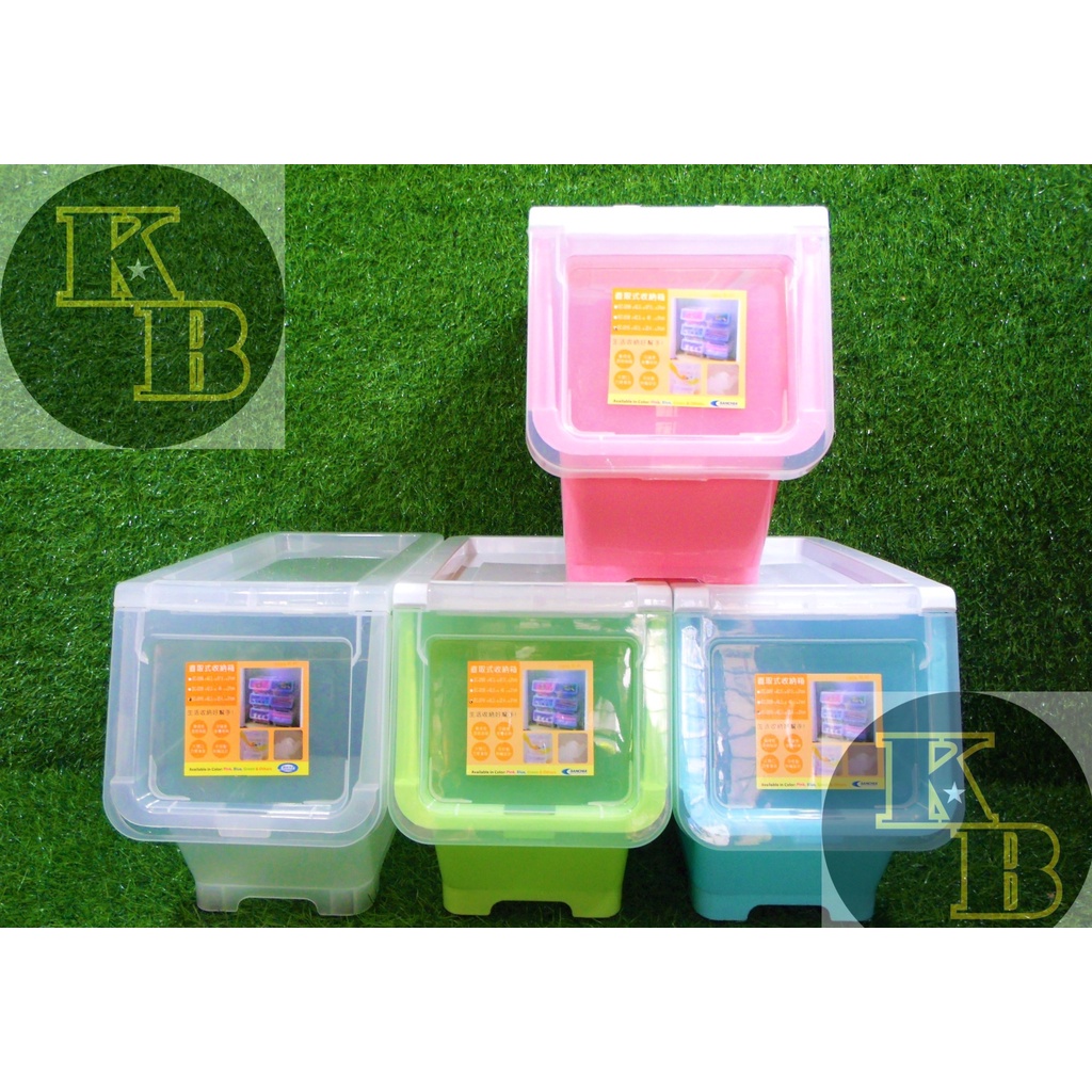 #2016 Stackable Flip Top Nikko -Ware Storage Organizer with Wheels ...