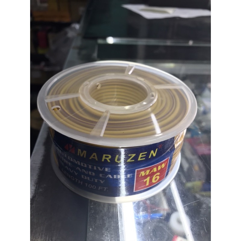Autowire #16/#18 Maruzen MAW-16 Maw-18 100ft 30.48 meters Heavy duty | Shopee Philippines