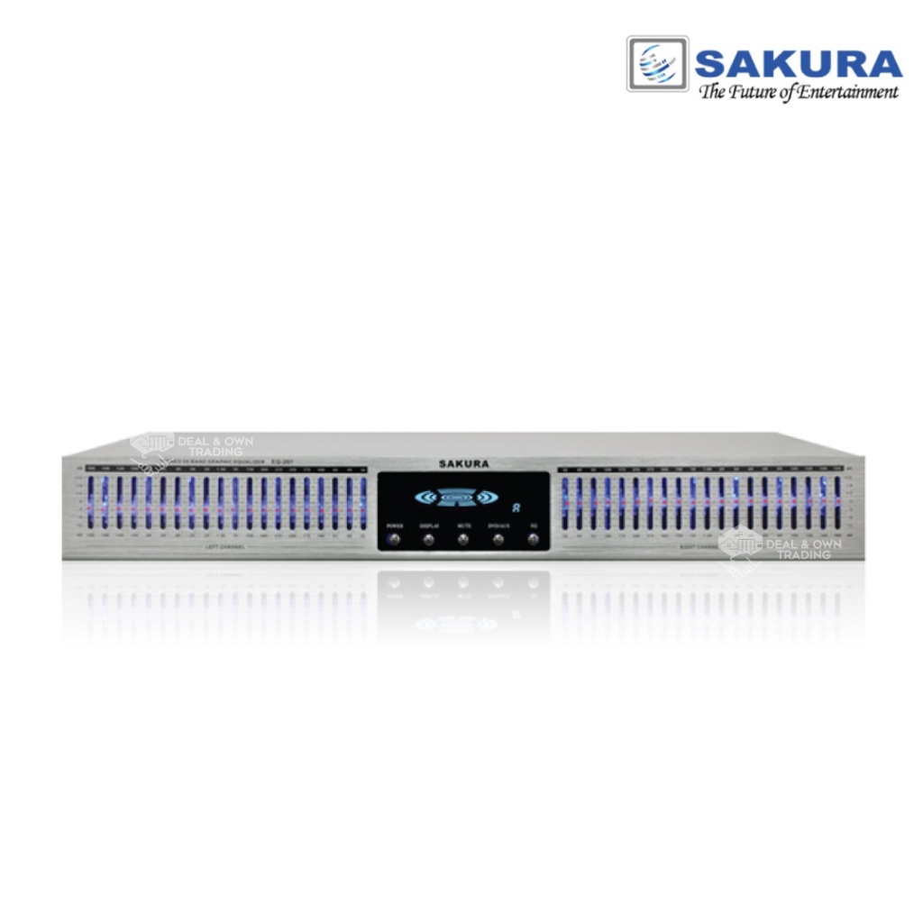 Sakura EQ-201 20 Band Stereo Graphic Equalizer | Shopee Philippines
