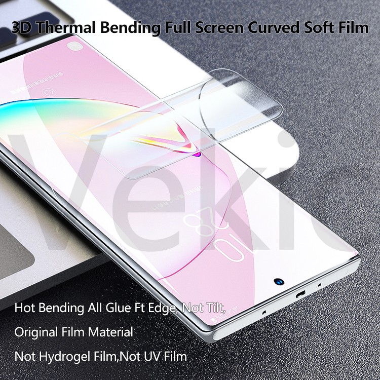 Samsung Galaxy Note 10 / Note 10 Plus 3D thermal bending full glue full ...