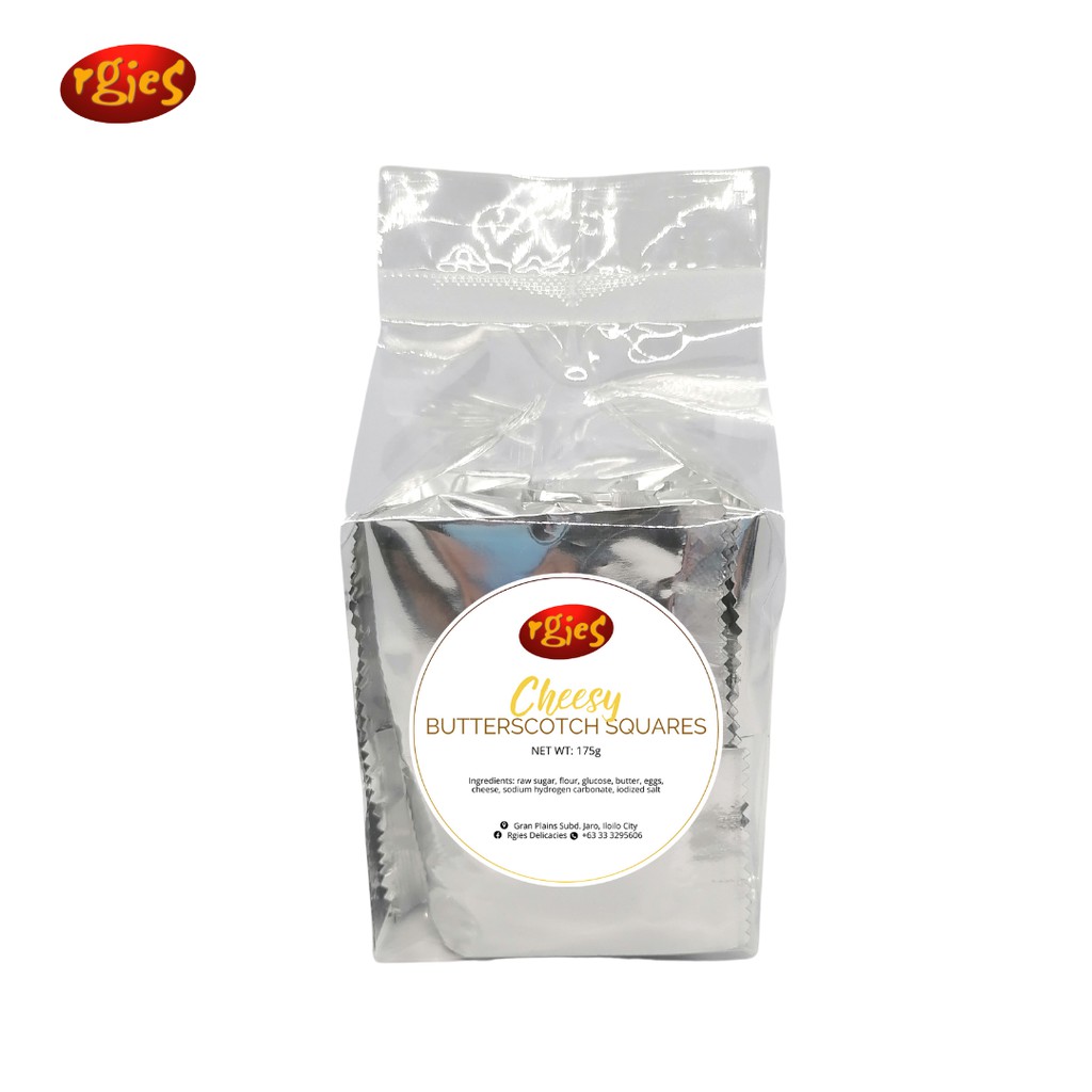 Rgies Cheese Butterscotch Squares 175g (10Pieces/Pack) | Shopee Philippines