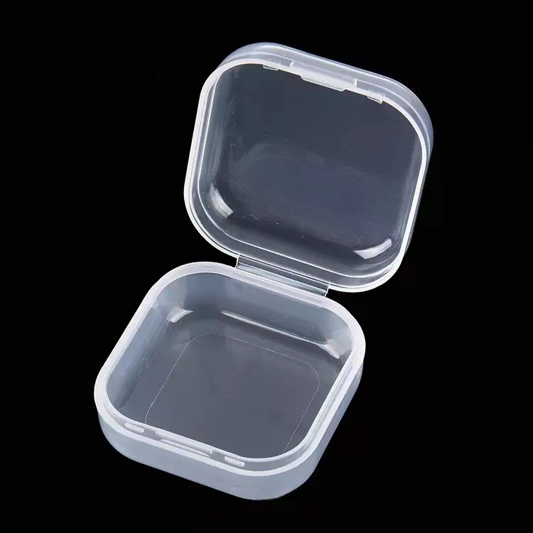 Mini Plastic Storage Transparent Jewelry Earing Container Storage Small ...