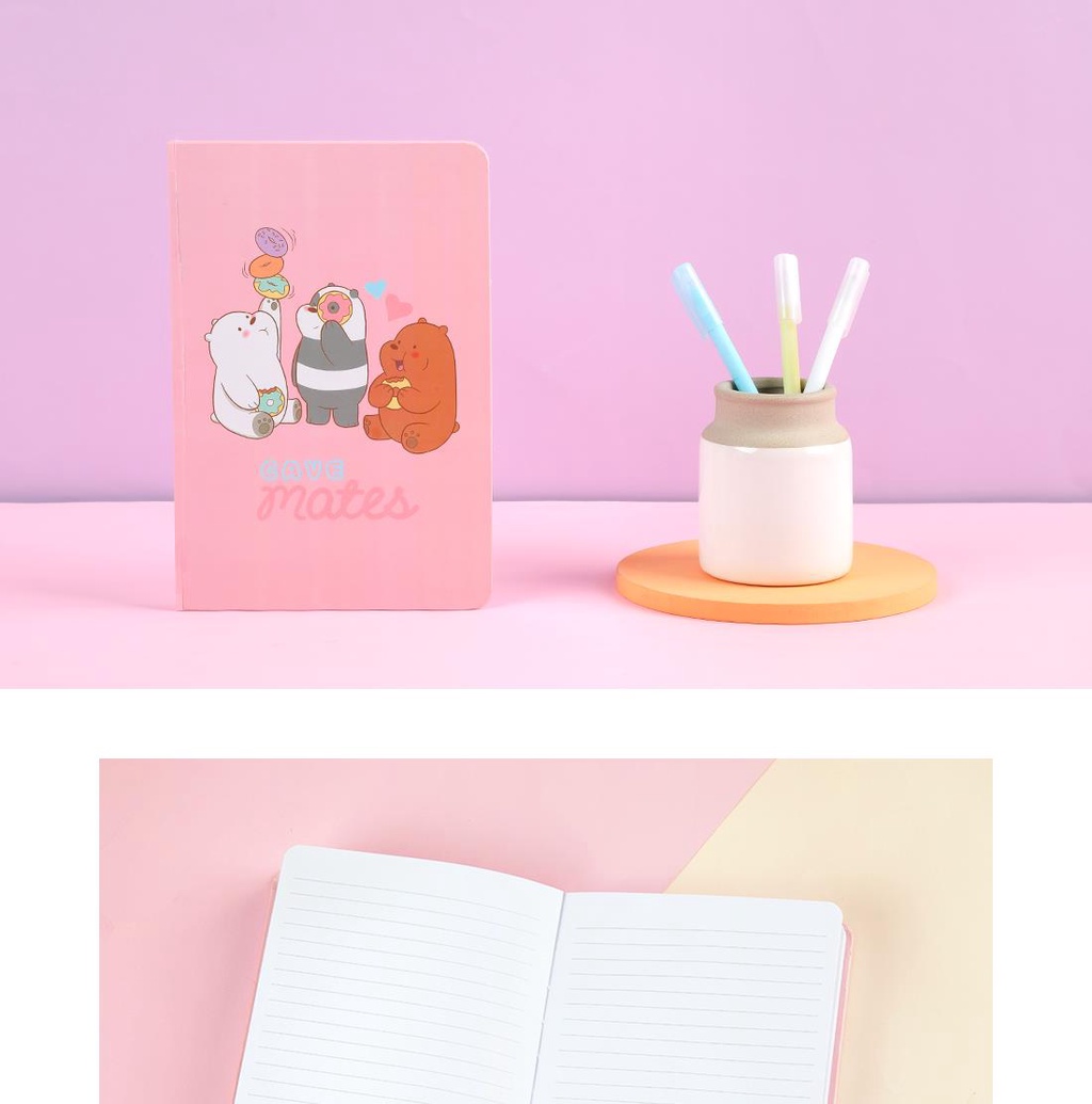 Miniso WBB A5 Memo Book (Pink) | Shopee Philippines