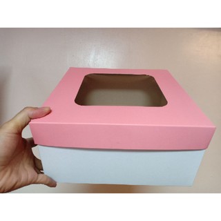 blue cake box 10x10x5 (100pcs) | Shopee Philippines