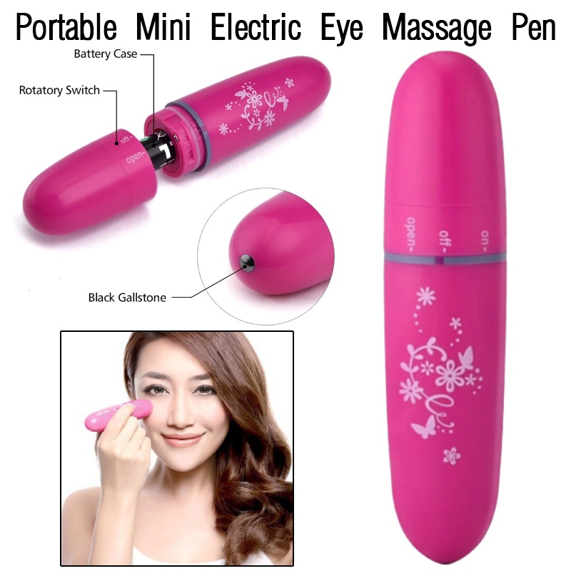 Mini Portable Electric Eye Massager Pen Beauty Instrument Eye Care