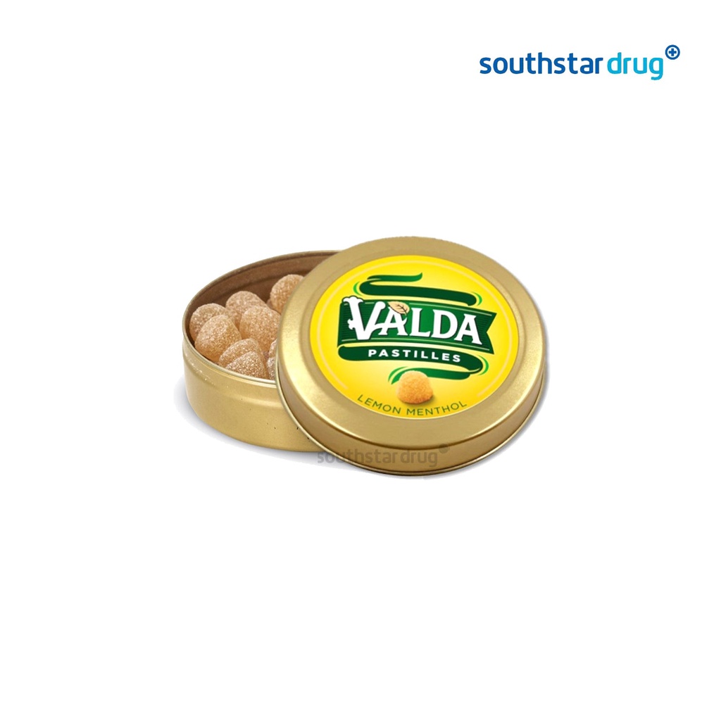 Valda Pastilles Lemon Menthol 50 g | Shopee Philippines