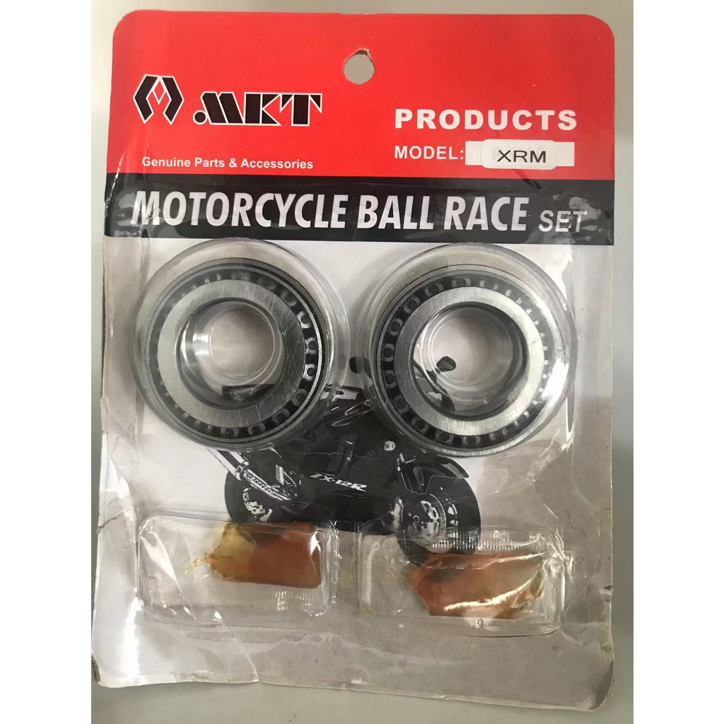 MKT Motorcycle BALL RACE XRM/RS100/CT100/DREAM/TMX/BARAKO/WAVE | Shopee ...