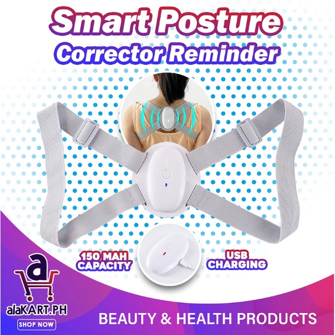 Smart Posture Corrector Upper Back Brace with Vibration Intelligent ...