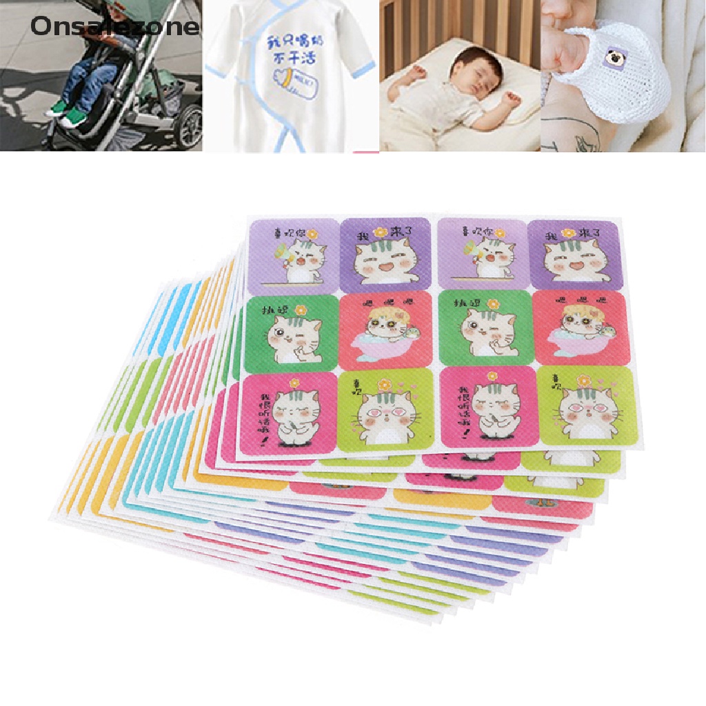 ONPH 60/120Pcs Mosquito Repellent Stickers Outdoor Camping Kids Anti ...