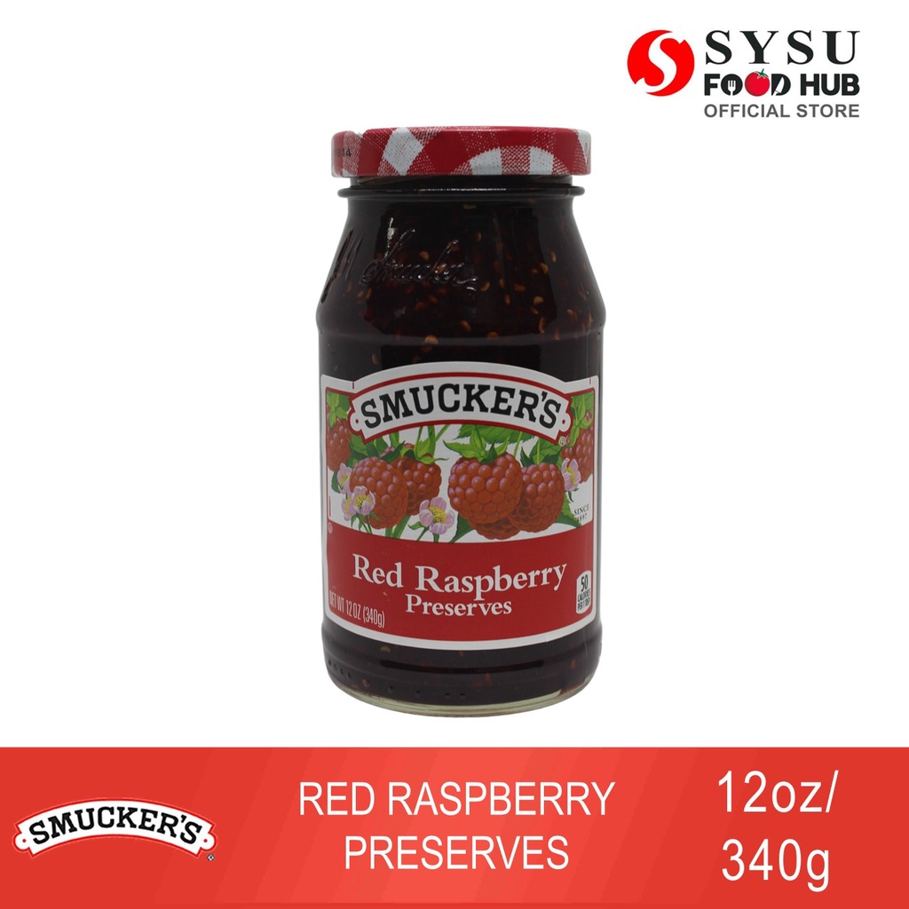 Smucker’s Red Raspberry Preserves 12oz (340g) | Shopee Philippines