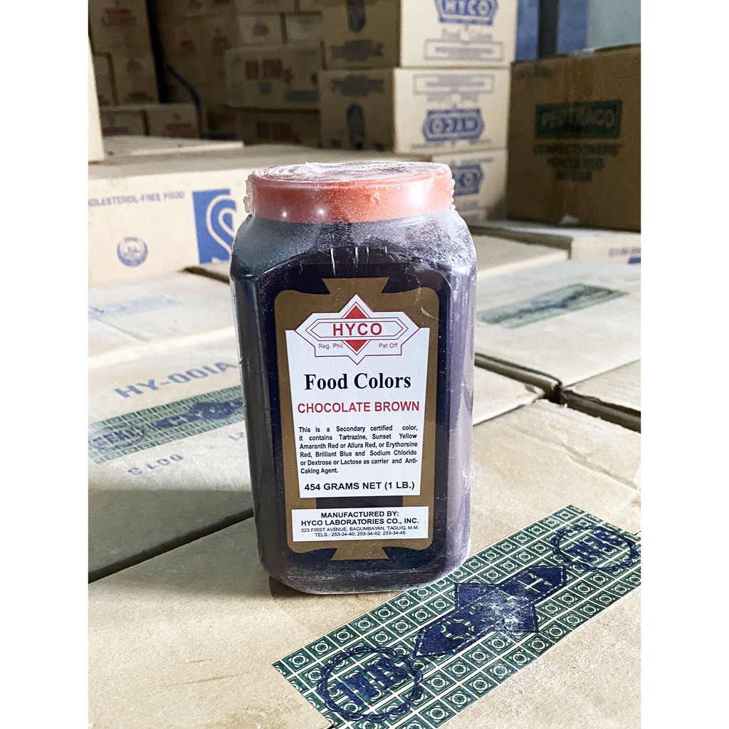 HYCO Food Colors 454g (1LB) | Shopee Philippines