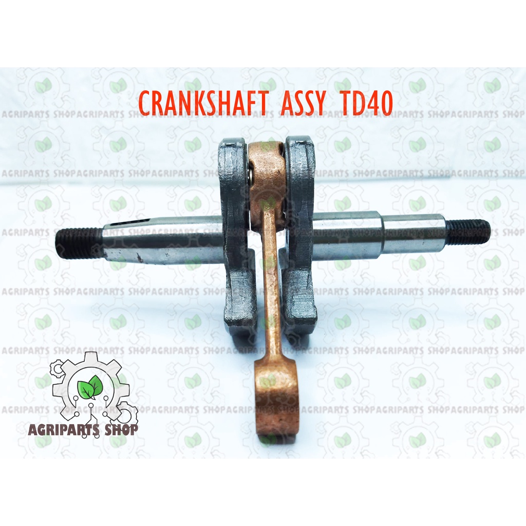 Crankshaft Assy TD40 2 Stroke Grass Cutter Brush Cutter | Shopee ...