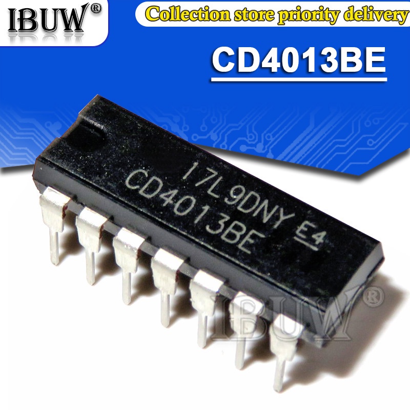 10PCS CD4013BE DIP CD4013 DIP-14 CD4013BD DIP14 Logic Chip | Shopee Philippines