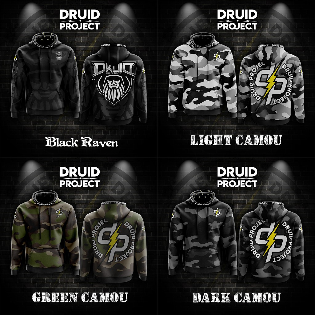 Hoodie Collection 2020 - Druid Project | Shopee Philippines