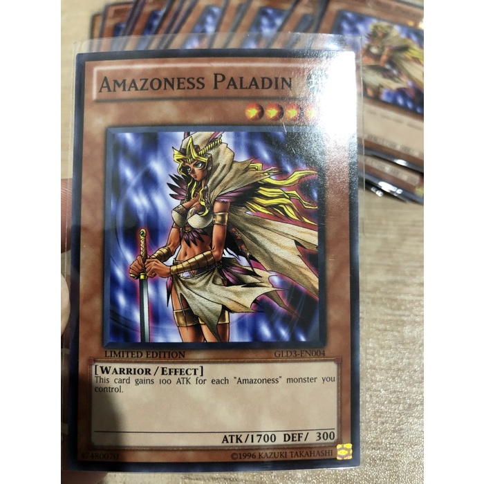 Yugioh original amazoness paladin Card | Shopee Philippines