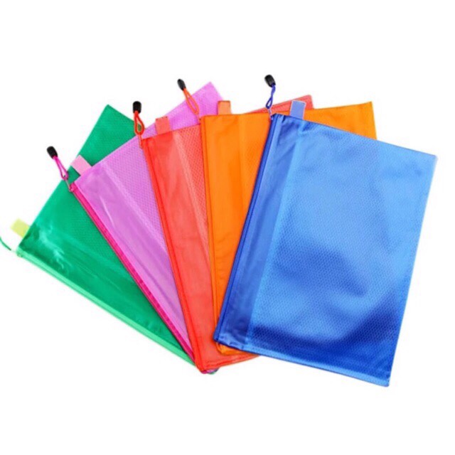 File Organizer Document Case Zipper Bag A6 A5 B5 A4 B4 File Container ...