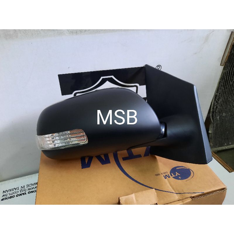 VIOS Side Mirror Auto Fold With Light 2007-2012 Batman | Shopee Philippines
