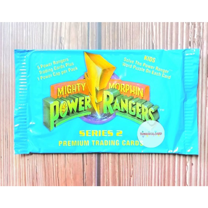(Sealed Pack) 1994 Power Rangers Random Card Pack (Mighty Morphin ...