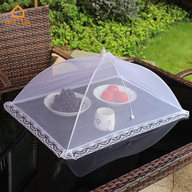 Foldable Table Breathable Insect Proof Mesh Food Covers/ Kitchen Fly ...