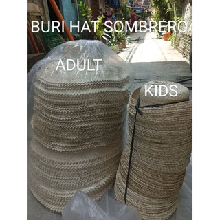 BURI HAT NATIVE FARMERS SOMBRERO SALAKOT | ADULT & KIDS HATS | Shopee ...
