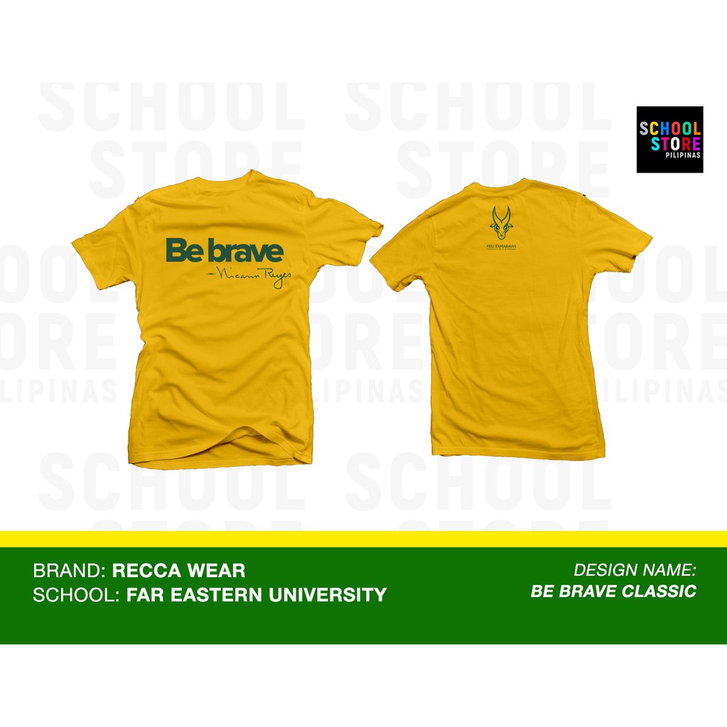 FEU Tamaraws Be Brave CLASSIC | Shopee Philippines