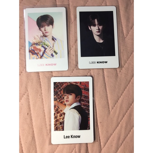 STRAY KIDS LEE KNOW PHOTOCARD | Shopee Philippines