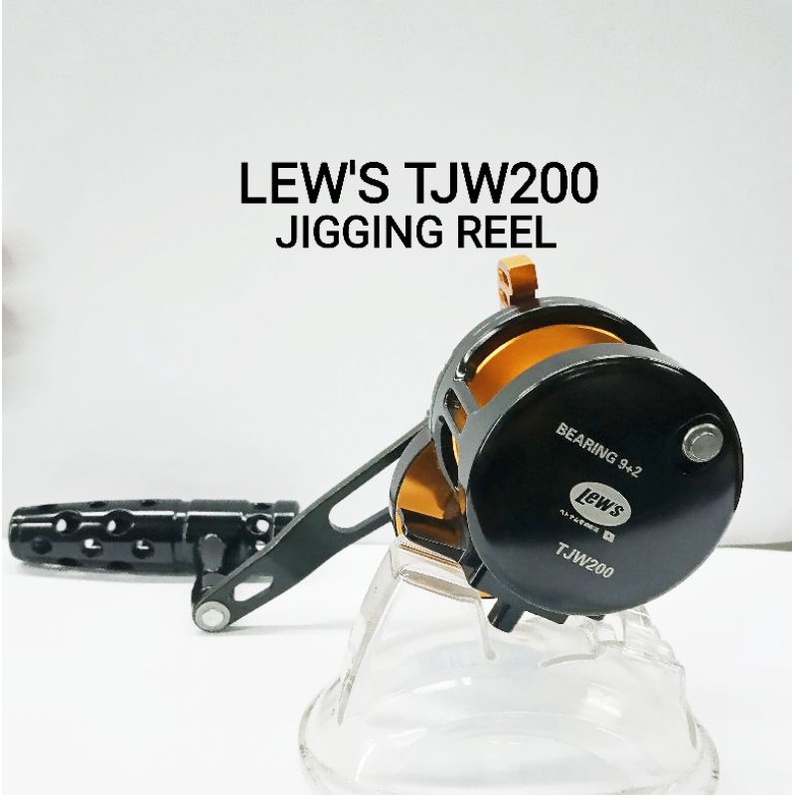 LEW'S TJW200 JIGGING REEL fishingcmi quality fishing tackle | Shopee ...