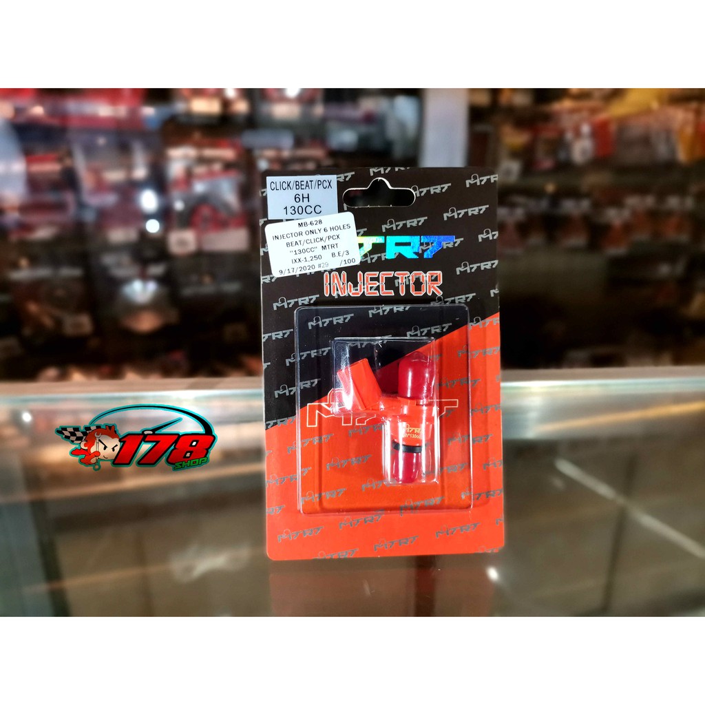MTRT injector beat fi pcx click 6holes 130cc | Shopee Philippines
